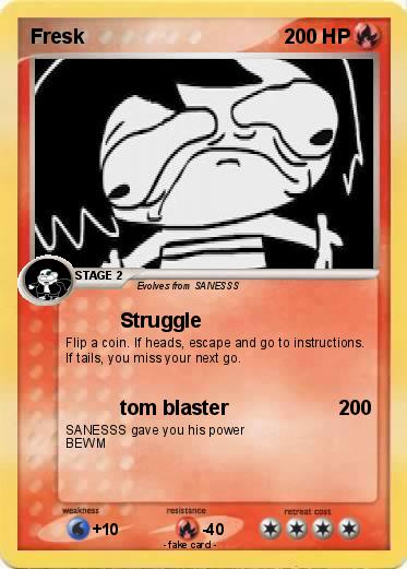 Pokémon Fresk - Struggle - My Pokemon Card