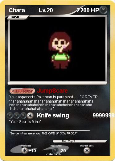 Pokémon Chara Lv 20 2 2 - JumpScare - My Pokemon Card