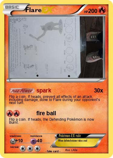 Pokémon Flare 407 407 - spark - My Pokemon Card