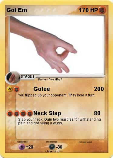 Pokémon Got Em 3 3 - Gotee - My Pokemon Card