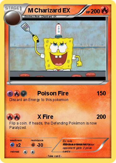 Pokémon M Charizard EX 47 47 - Poison Fire - My Pokemon Card