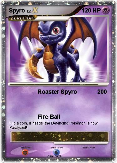 Pokémon Spyro 776 776 - Roaster Spyro - My Pokemon Card