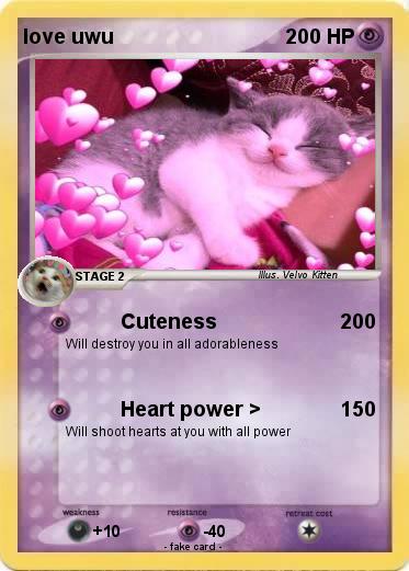 Pokémon love uwu - Cuteness - My Pokemon Card