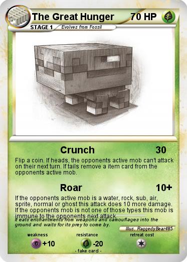 Pokémon The Great Hunger 1 1 - Crunch - My Pokemon Card