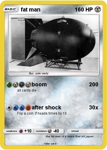 Pokémon fat man 246 246 - boom - My Pokemon Card