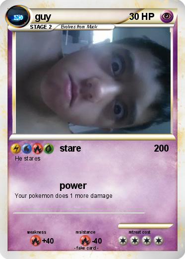 Pokémon guy 270 270 - stare - My Pokemon Card