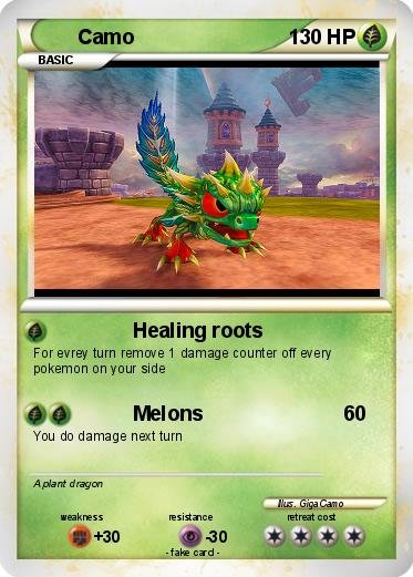Pokémon Camo 258 258 - Healing roots - My Pokemon Card