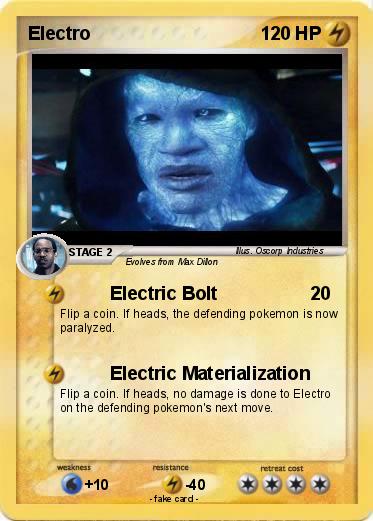 Pokémon Electro 531 531 - Electric Bolt - My Pokemon Card