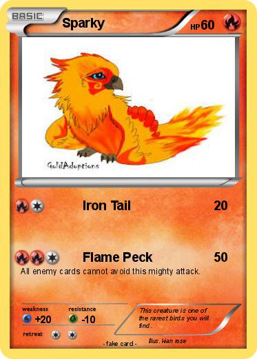 Pokémon Sparky 179 179 - Iron Tail - My Pokemon Card