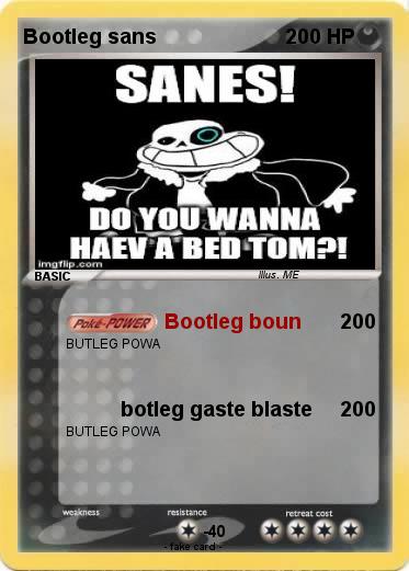 Pokémon Bootleg sans - Bootleg boun - My Pokemon Card