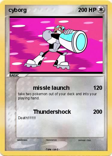 Pokémon cyborg 231 231 - missle launch - My Pokemon Card