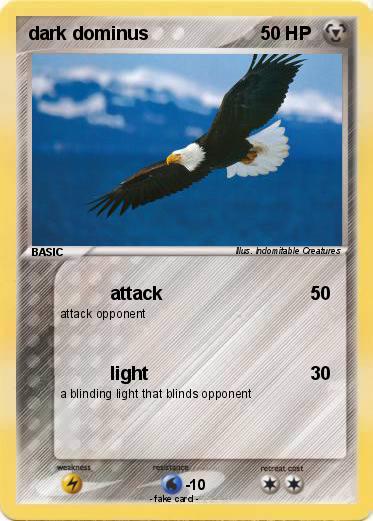 Pokémon dark dominus - attack - My Pokemon Card