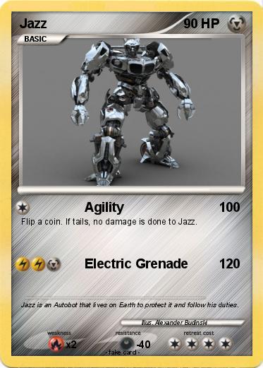 Pokémon Jazz 129 129 - Agility - My Pokemon Card