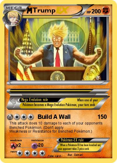Pokémon Trump 2349 2349 - Build A Wall - My Pokemon Card