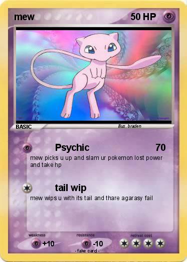 Pokémon mew 4546 4546 - Psychic - My Pokemon Card
