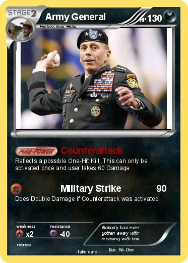 Pokémon Army General 1 1 - Counterattack - My Pokemon Card
