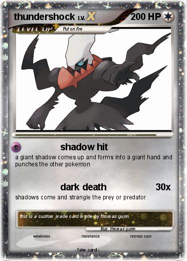 Pokémon thundershock 157 157 - shadow hit - My Pokemon Card