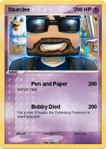 Pokémon Ssundee 159 159 - Pen and Paper - My Pokemon Card