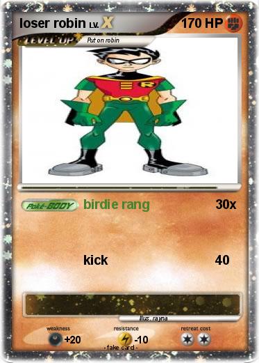 Pokémon loser robin - birdie rang - My Pokemon Card