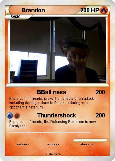 Pokémon Brandon 522 522 - BBall ness - My Pokemon Card
