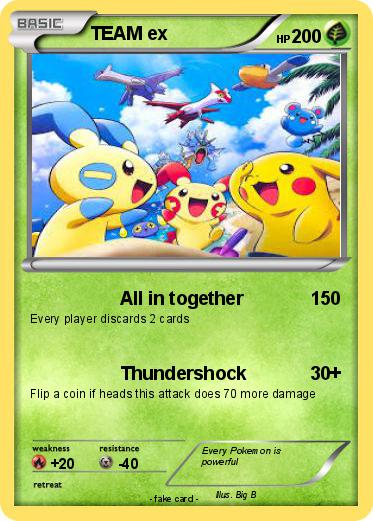 Pokémon TEAM ex 2 2 - All in together - My Pokemon Card