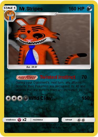 Pokémon Mr Stripes 3 3 - Twisted Instinct - My Pokemon Card