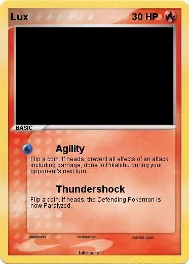 Pokémon Lux 54 54 - Agility - My Pokemon Card