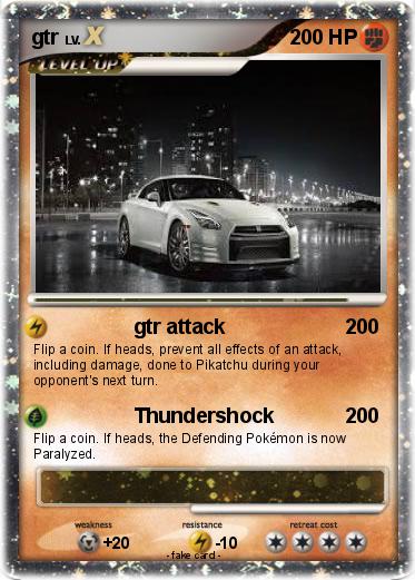 Pokémon gtr 20 20 - gtr attack - My Pokemon Card