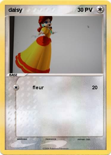 Pokémon daisy 60 60 - fleur - Ma carte Pokémon