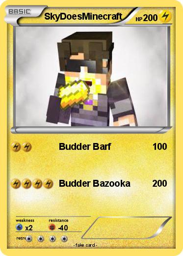 Pokémon SkyDoesMinecraft 531 531 - Budder Barf - My Pokemon Card