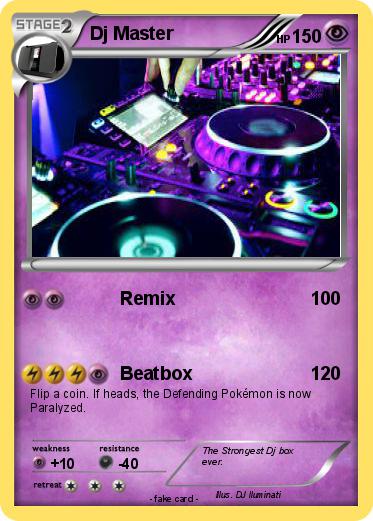 Pokémon Dj Master 1 1 - Remix - My Pokemon Card