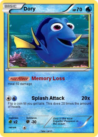 Pokémon Dory 68 68 - Memory Loss - My Pokemon Card