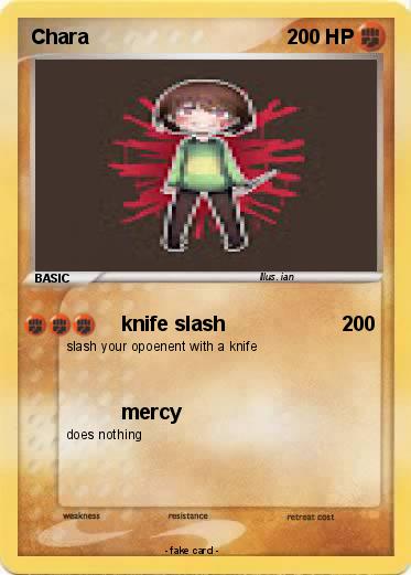 Pokémon Chara 282 282 - knife slash - My Pokemon Card