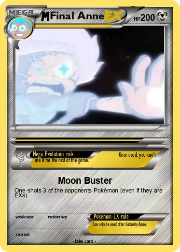 Pokémon Final Anne - Moon Buster - My Pokemon Card