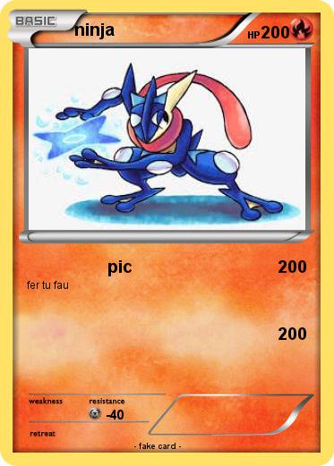 Pokémon ninja 3543 3543 - pic - My Pokemon Card