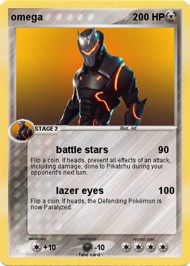 Pokémon omega 1265 1265 - battle stars - My Pokemon Card