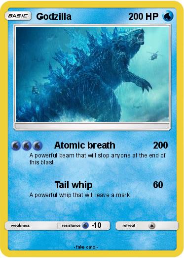 Pokémon Godzilla 3669 3669 - Atomic breath - My Pokemon Card