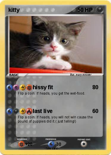 Pokémon kitty 1812 1812 - hissy fit - My Pokemon Card