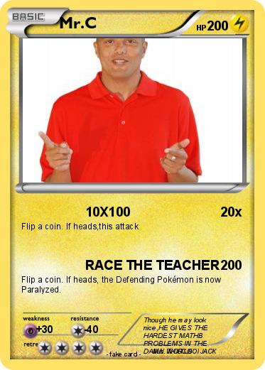 Pokémon Mr C 30 30 - 10X100 - My Pokemon Card