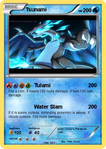 Pokémon Tsunami 250 250 - Tulami - My Pokemon Card