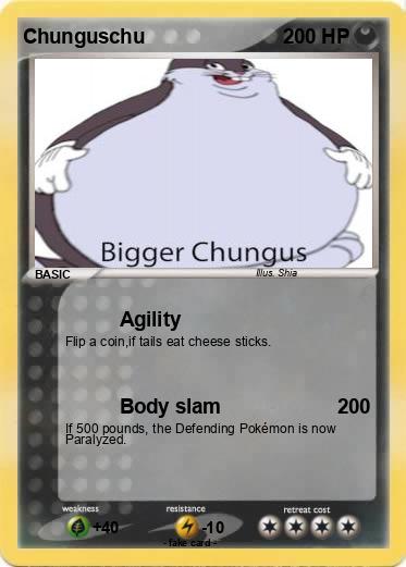 Pokémon Chunguschu - Agility - My Pokemon Card