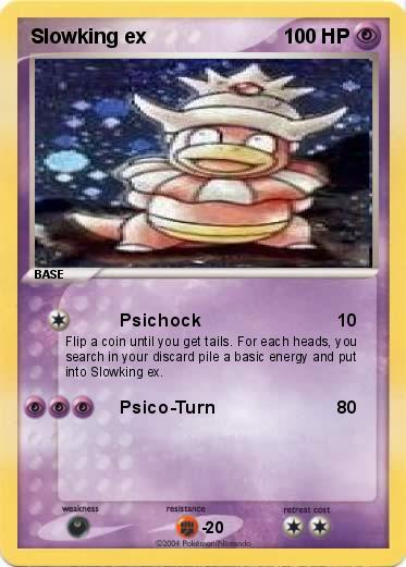 Pokémon Slowking ex 1 1 - Psichock - My Pokemon Card