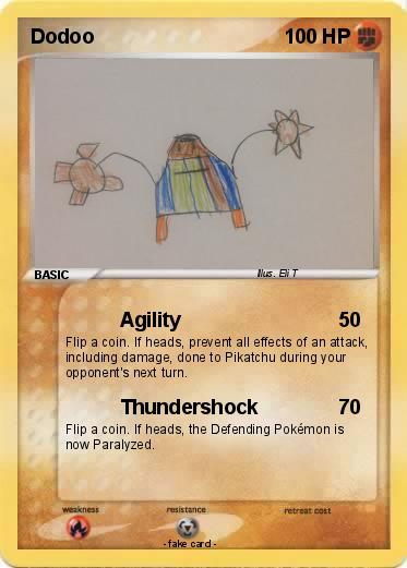 Pokémon Dodoo 1 1 - Agility - My Pokemon Card