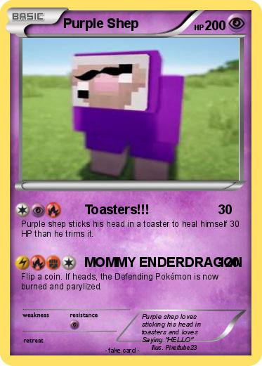 Pokémon Purple Shep 151 151 - Toasters!!! - My Pokemon Card