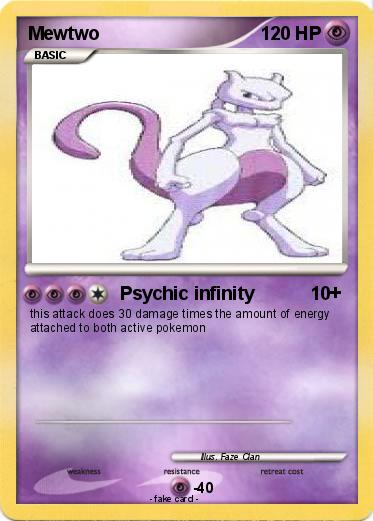 Pokémon Mewtwo 7599 7599 - Psychic infinity - My Pokemon Card