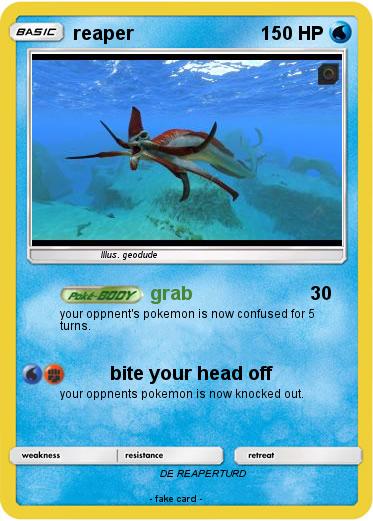 Pokémon reaper 503 503 - grab - My Pokemon Card