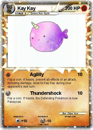 Pokémon Kay Kay 3 3 - Agility - My Pokemon Card