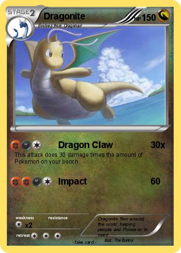 Pokémon Dragonite 853 853 - Dragon Claw - My Pokemon Card