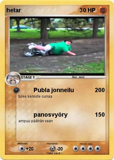 Pokémon hetar - Publa jonneilu - My Pokemon Card