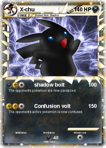 Pokémon X chu 1 1 - shadow bolt - My Pokemon Card